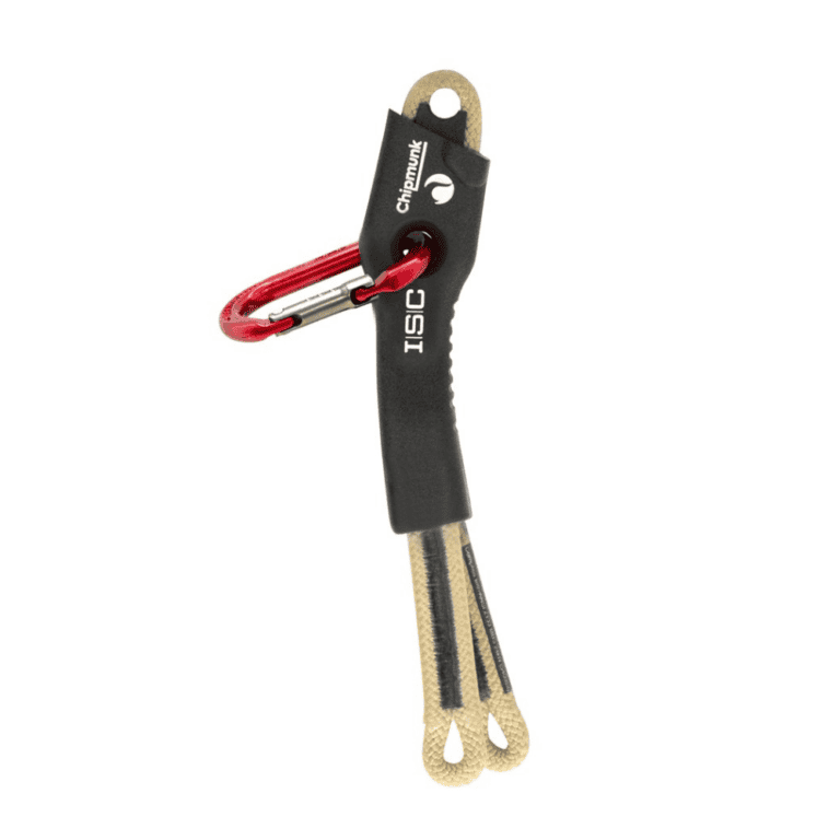 ISC Chipmunk FLEX Tether with Accessory Carabiner | CSP Distribution